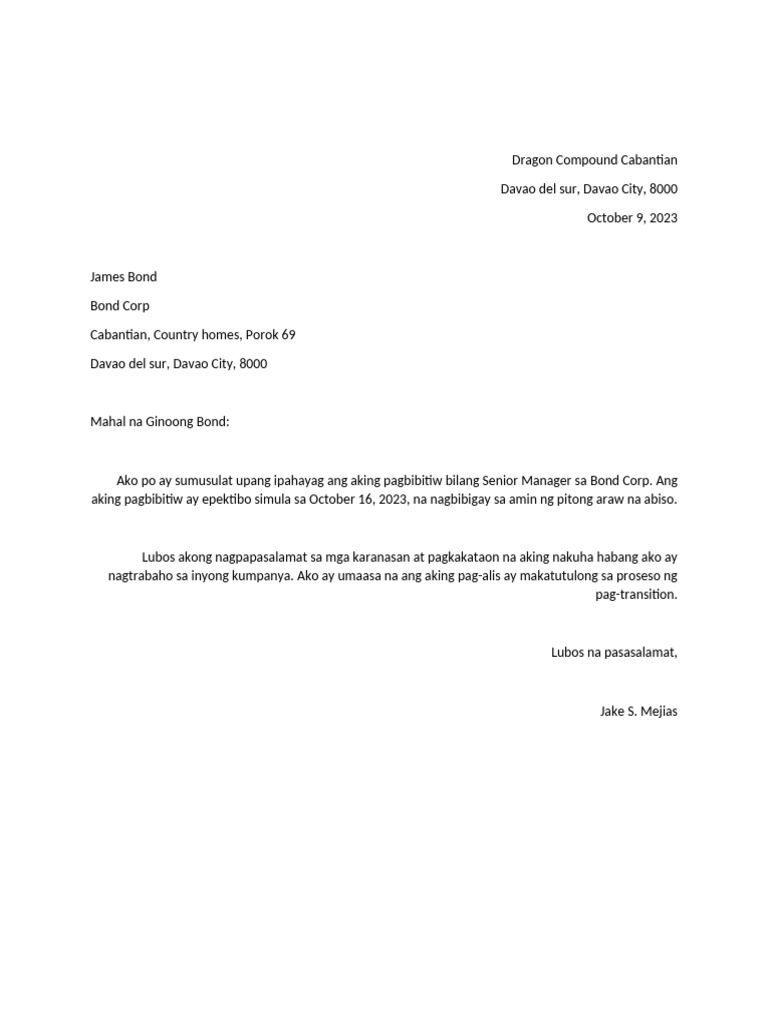 Liham-2-Semi-Block Jake | PDF