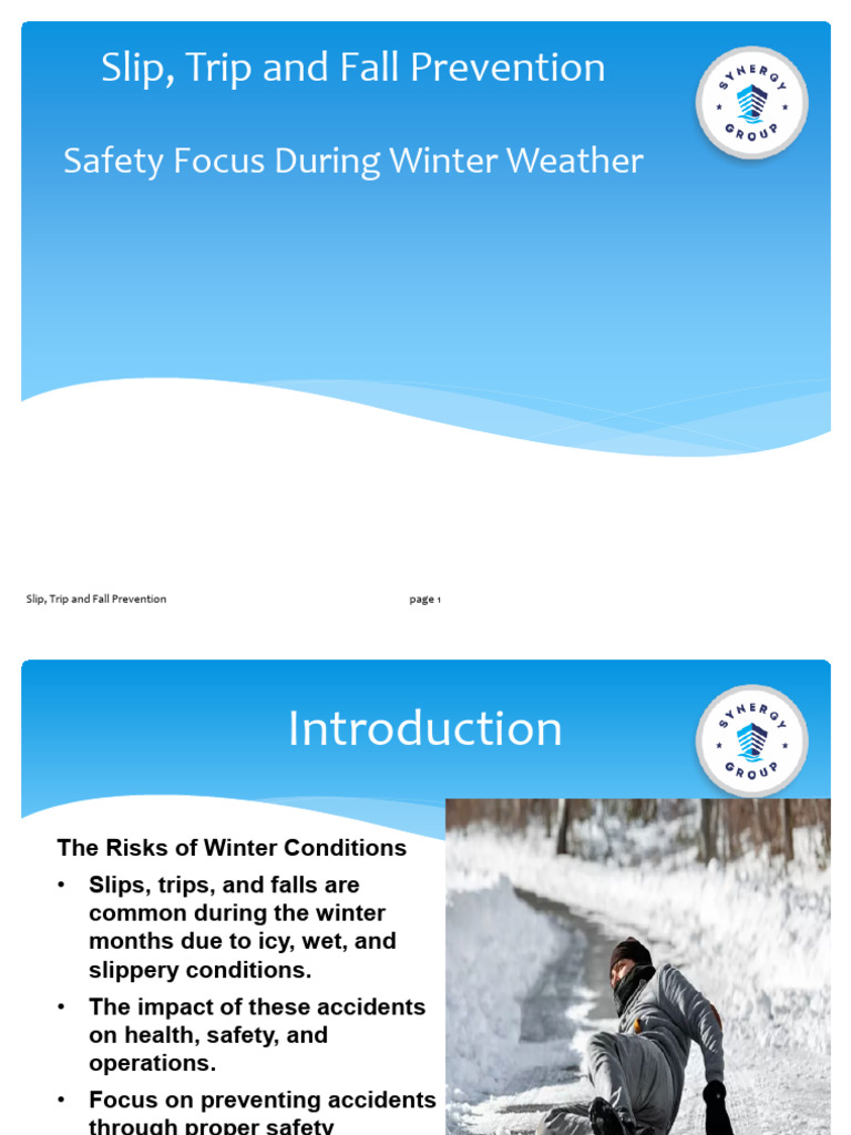 Module 2 - Slip Trip and Fall Prevention | PDF | Personal Protective ...