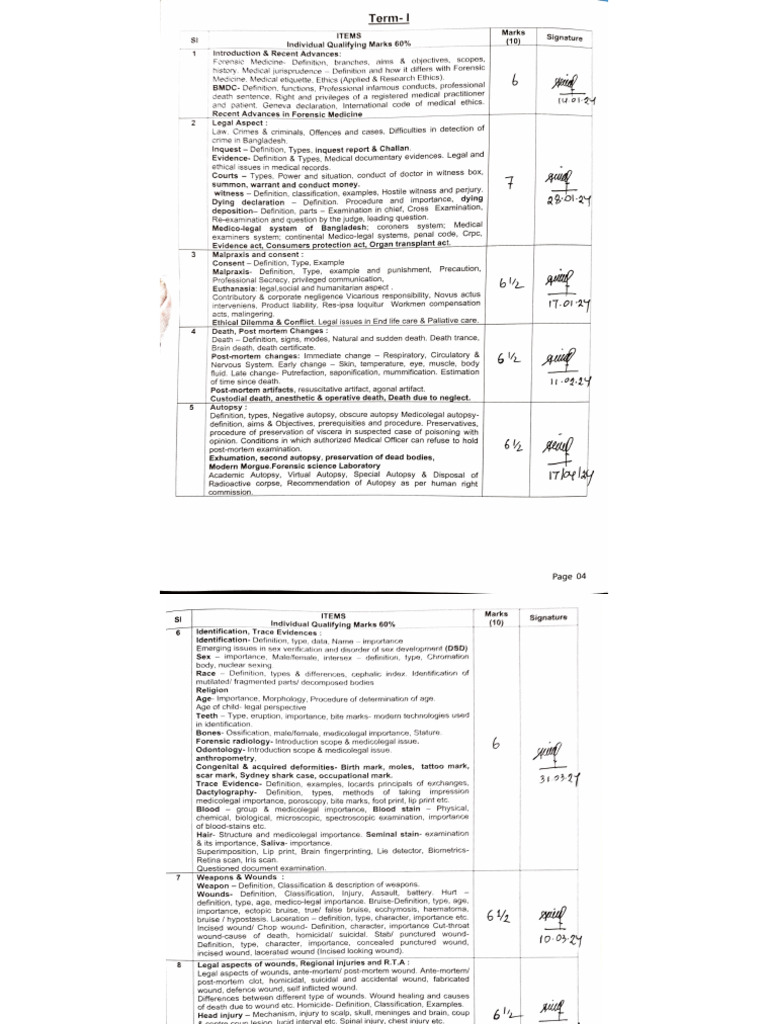 Forensic Item Card | PDF