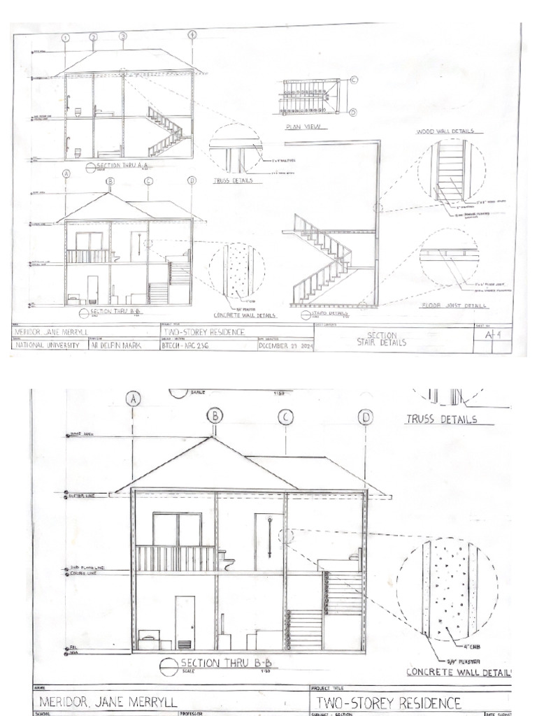 Section Stairs Plan | PDF