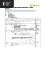 Supervision Template | PDF