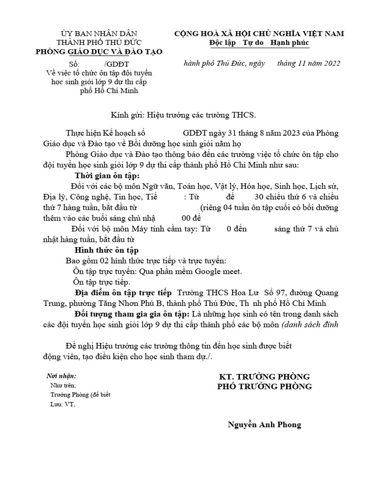 TB On tap HSG 2023-2024... | PDF