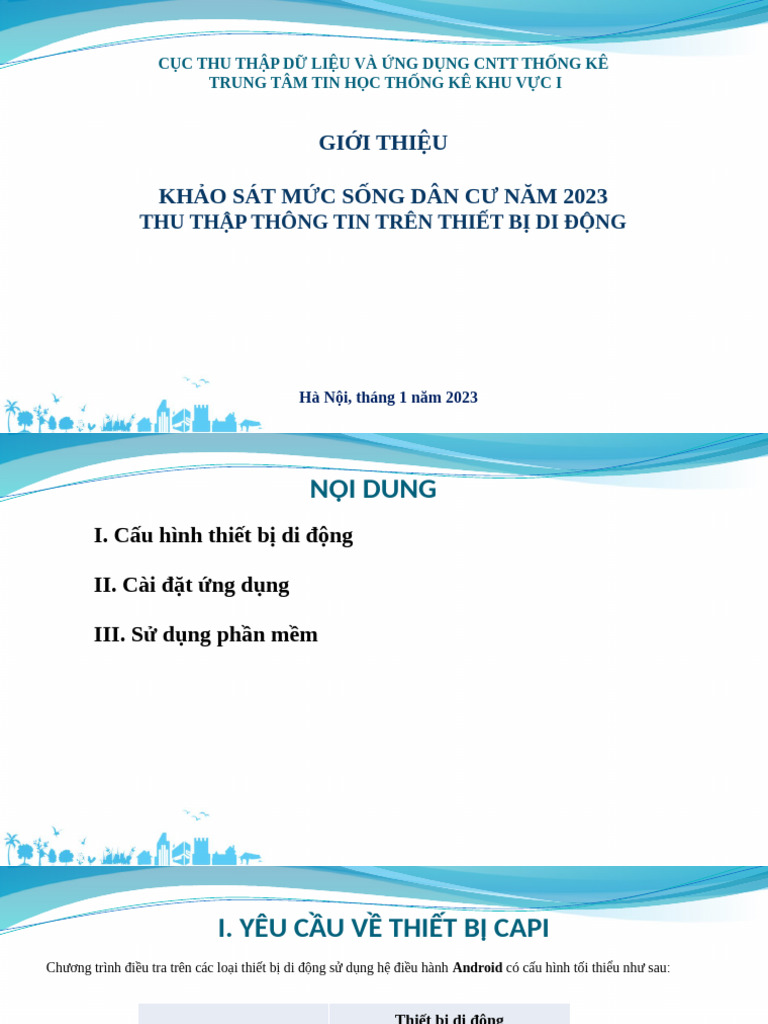 Gioithieu - CAPI - KSMS2023 | PDF