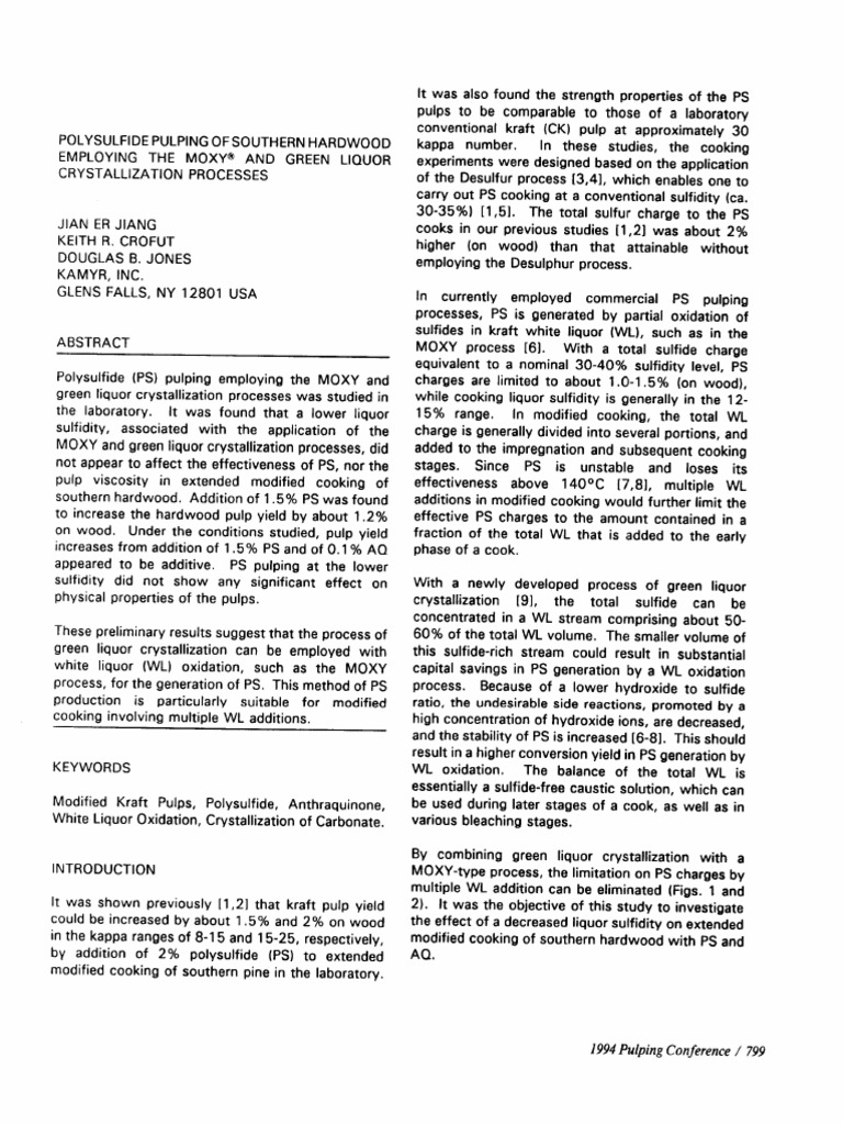 Polysulfide Jiang | PDF