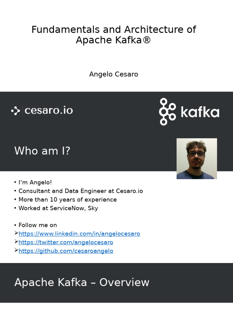 Fundamentals And Architecture Of Apache Kafka Pdf Computing Data Management