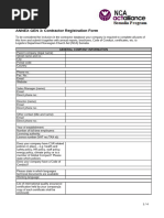 2025 FIRST REGISTRATION FORM For Grade 6 Only | PDF | Infrastructure ...
