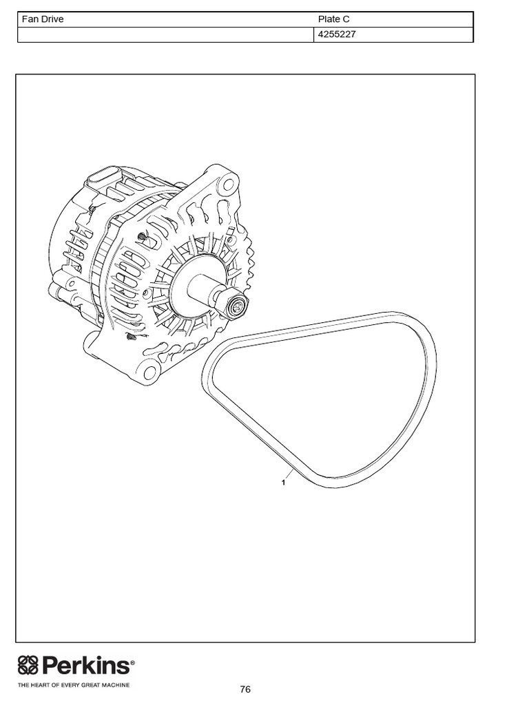 V Belt (Fan, Water Pump) & V Belt (Alternator) | PDF