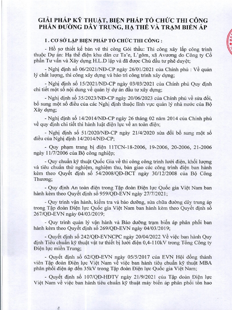 14.1. Thuyết minh Giải pháp KT, BPTC | PDF