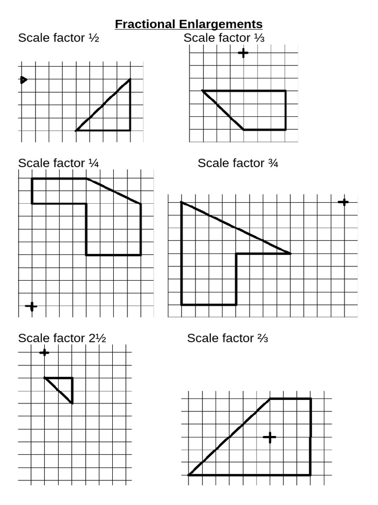 Fractional Scale Factors Guide | PDF