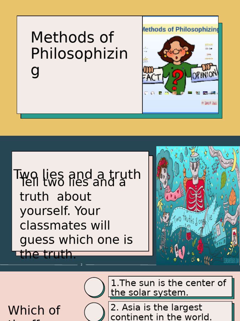 6.-Methods-of-Philosophizing | PDF | Truth | Reason