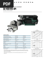 Volvo Penta D6 Series Engine Specs | PDF | Engines | Horsepower