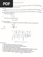 AC Sonometer Experiment | PDF | Resonance | Alternating Current