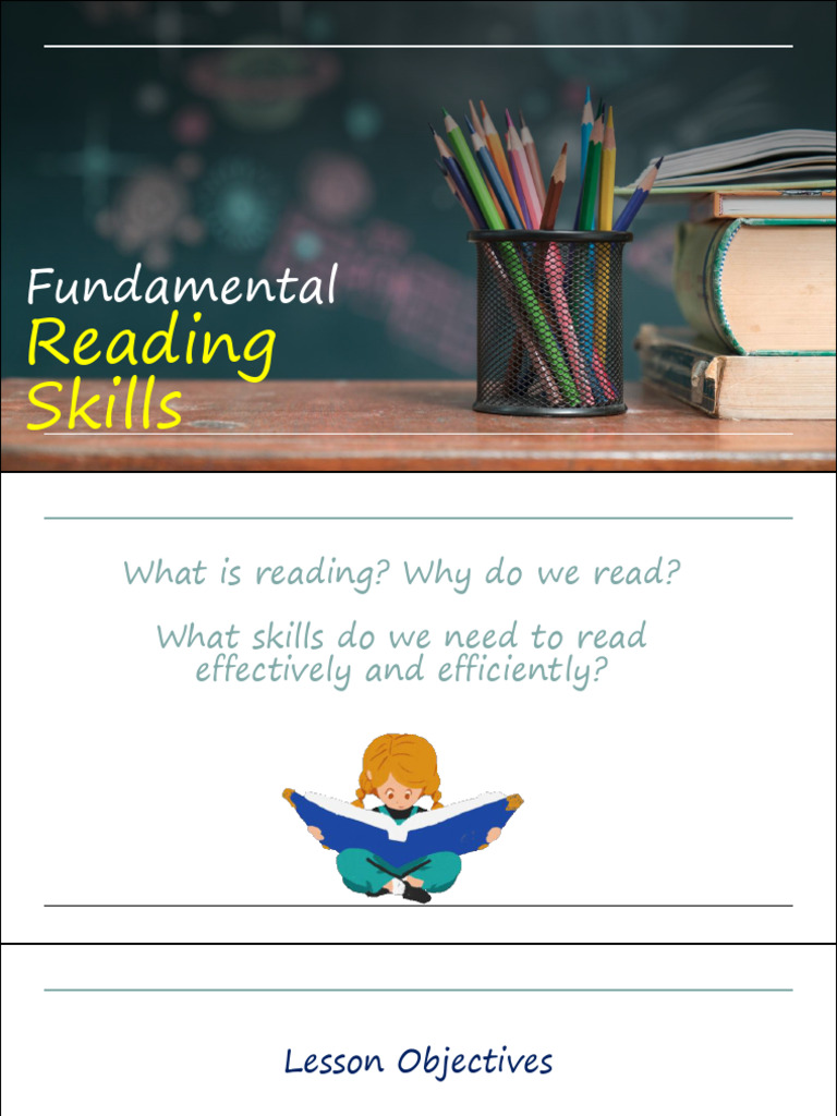 Essential Reading Skills Overview | PDF | Malaria | Speed Reading