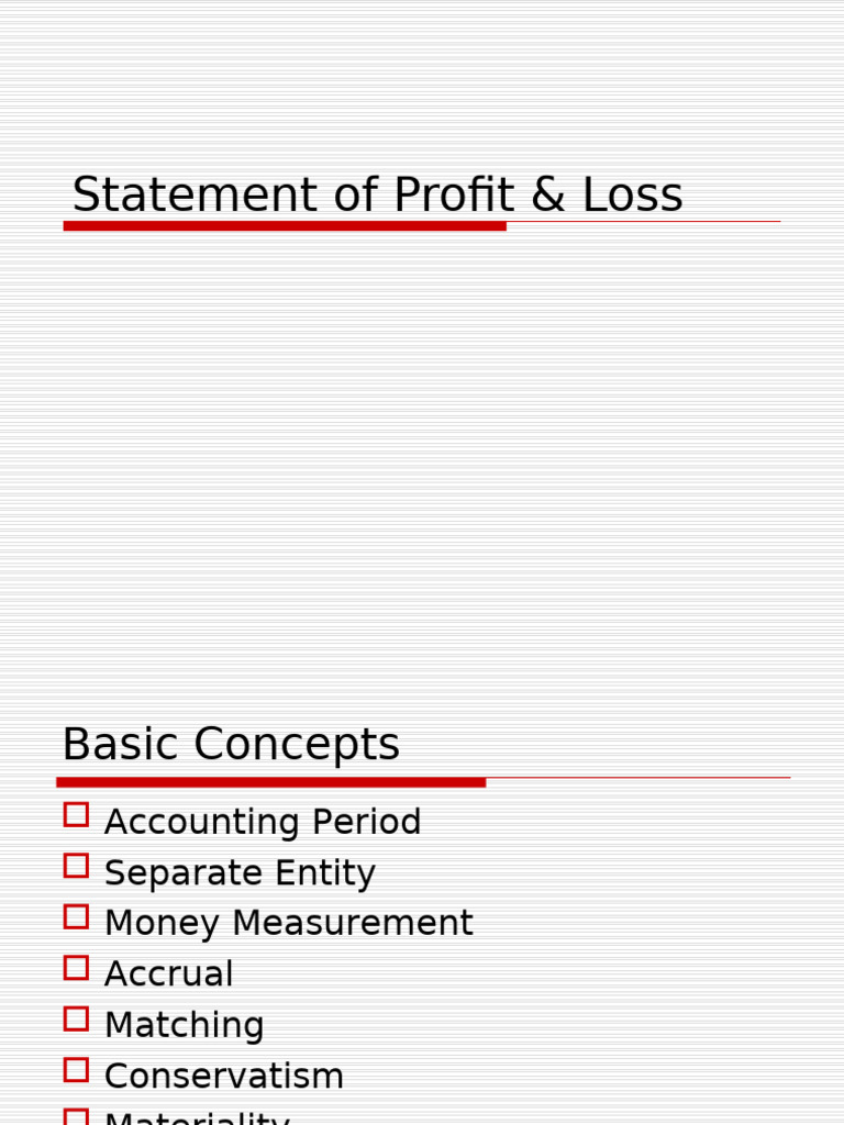 New PL Account | PDF | Income Statement | Expense