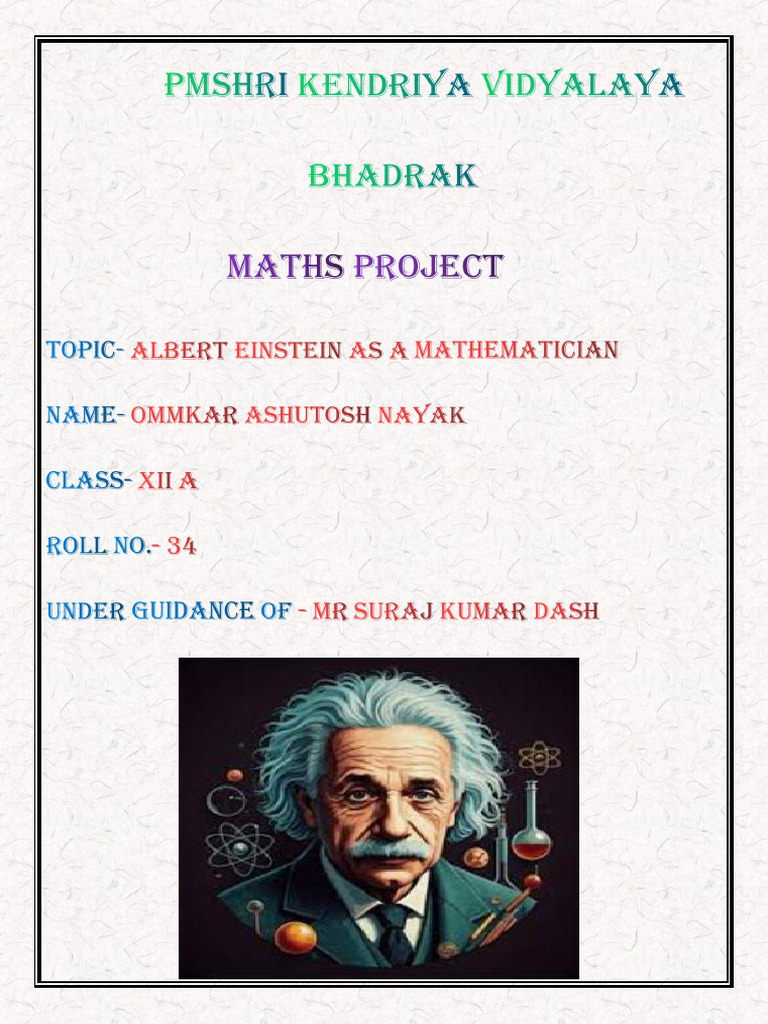 ghv g gh g bh gh gb omkar project | PDF | Albert Einstein ...