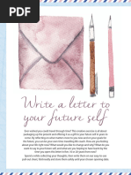 Future-Me Letter Template | PDF