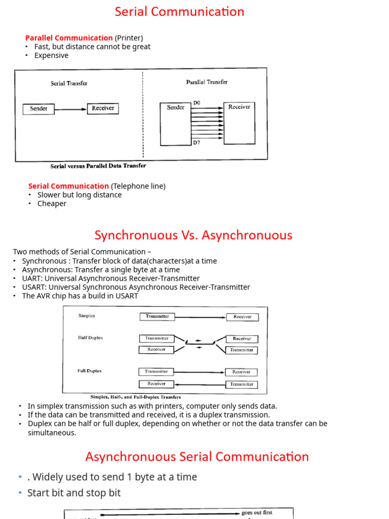 Serial Communication | PDF