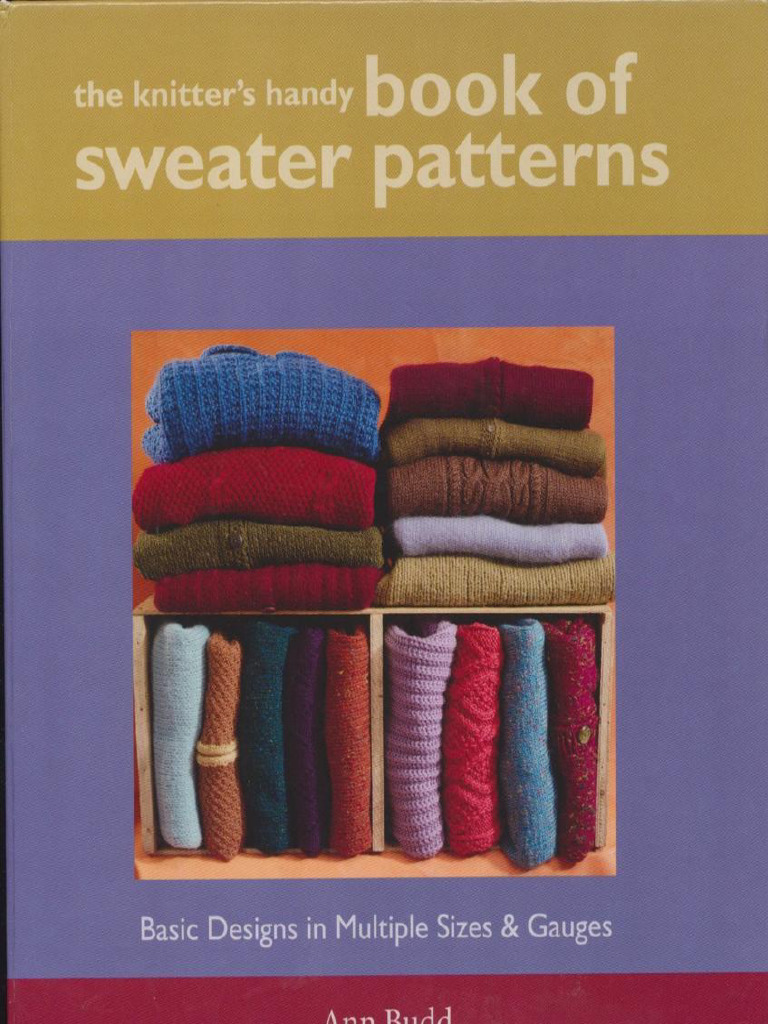 Ann Budd Knitter's Handy Book of Sweater Patterns | PDF