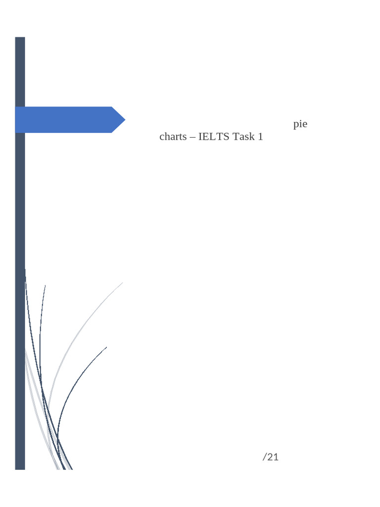 IELTS Writing Task 1: Pie Chart Guide | PDF