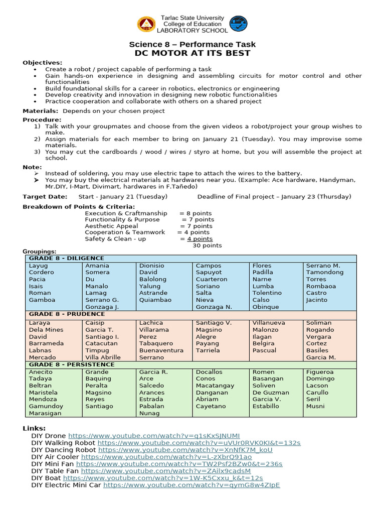 Science 8 PETA Electricity | PDF | Electricity | Electrical Engineering