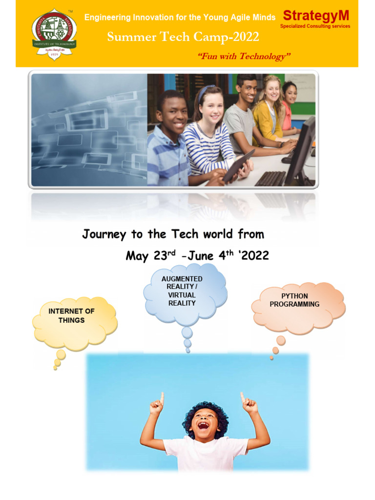 SummerCamp Brochure | PDF | Augmented Reality | Information Science