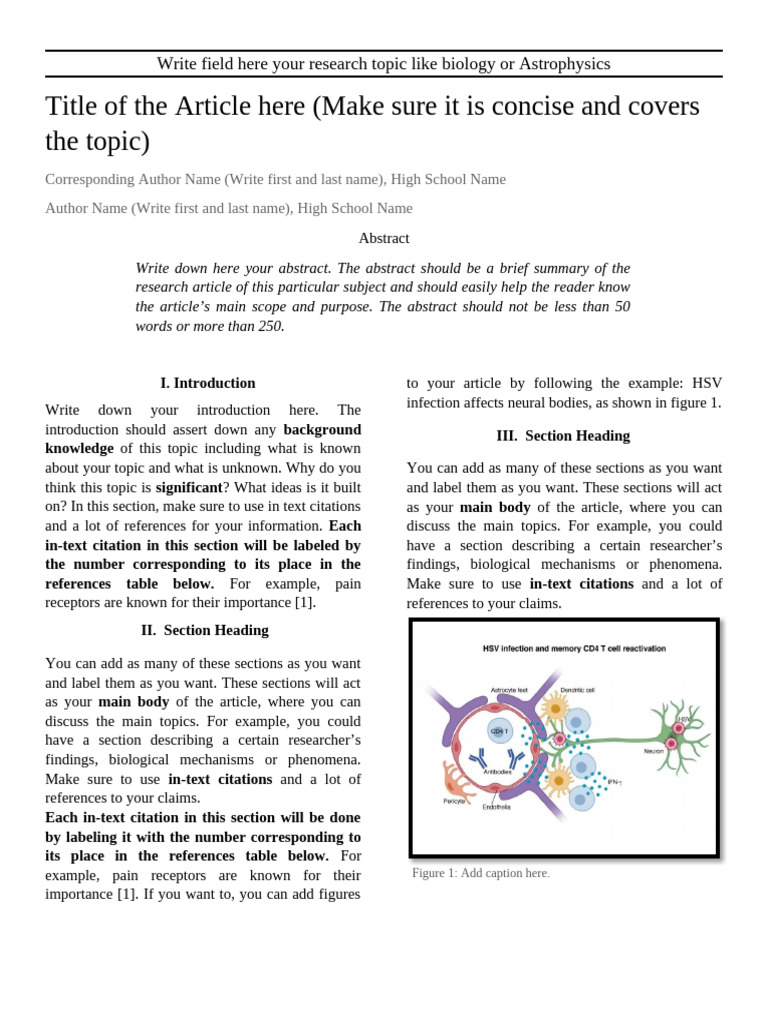 Yrj Final Paper Template | PDF | Citation | Cognition