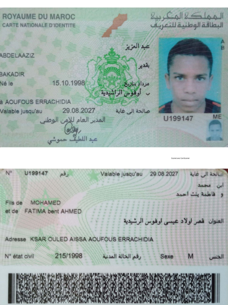 Condidate Bakadir Abdelaaziz | PDF