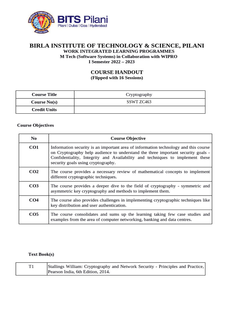 2) WASE 2021 Cryptography HO Modified | PDF | Cryptography | Cipher