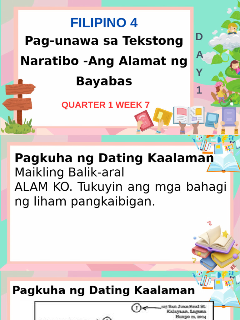 Filipino 4 Q1 W7 | PDF