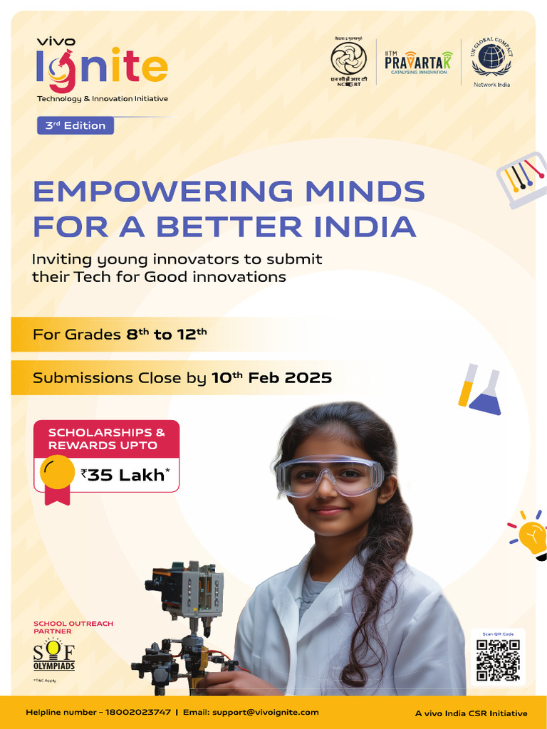 Flyer On Vivo Ignite - CIET-NCERT | PDF