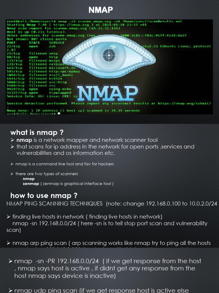 Finding-Ip-In-Network-Nmap | PDF