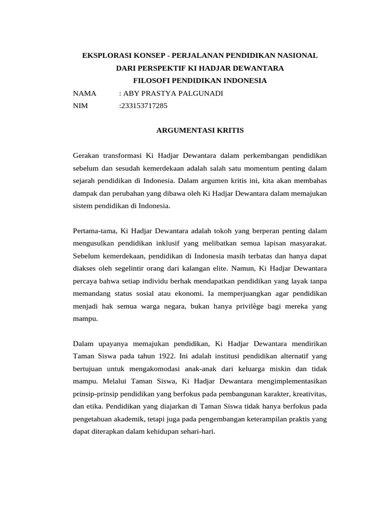 Eksplorasi Konsep t1 Filosofi | PDF