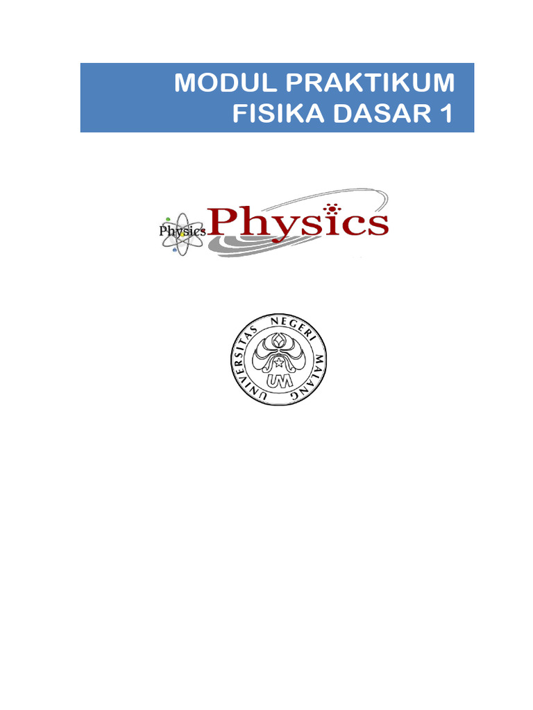 A5 - Modul Praktikum Fisika Dasar 1 2022 | PDF