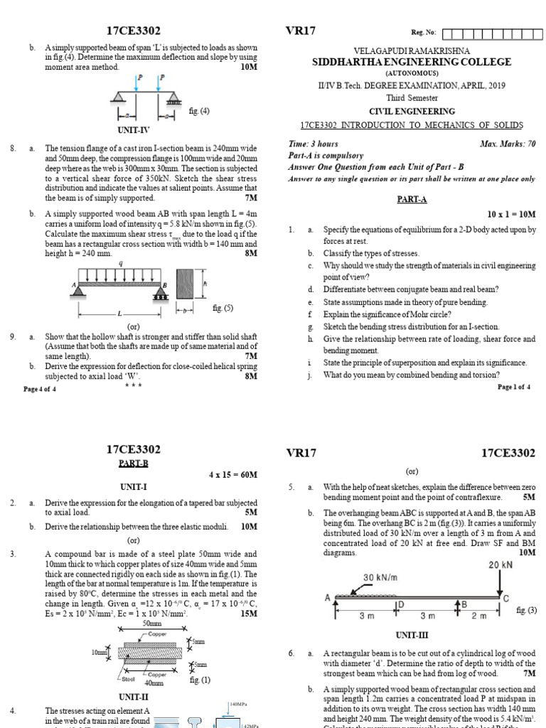 17ce3302 Introduction To Mechanics of Solids | PDF | Beam (Structure ...