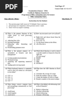 Data Entry Class 10 Q | PDF