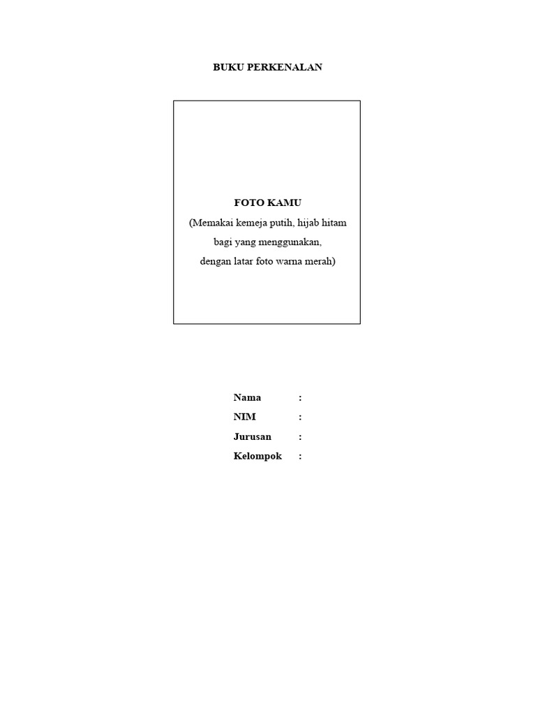 Buku Perkenalan | PDF