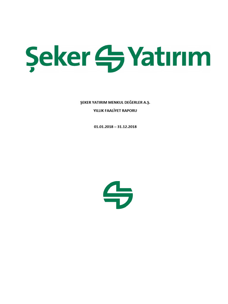 _eker Yat_r_m 2018 Faaliyet Raporu | PDF