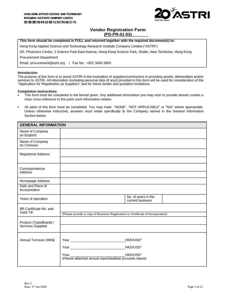 Vendor Registration Guide | PDF | Indemnity | Legal Liability