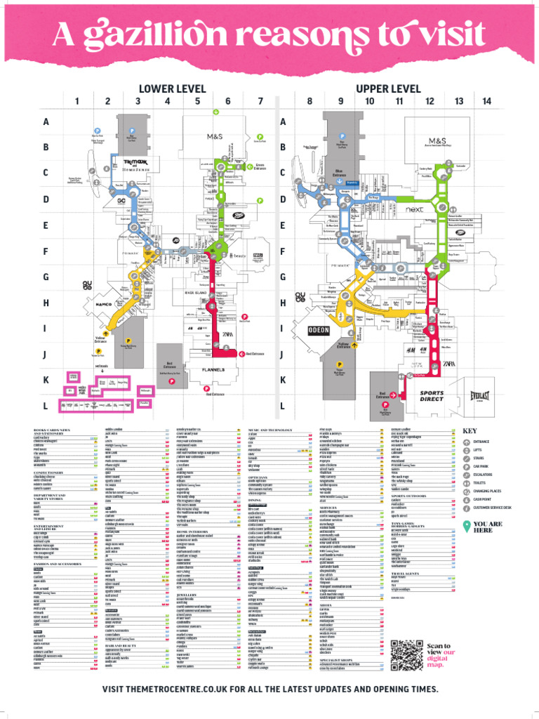 Metrocentre Mall Layout Guide | PDF