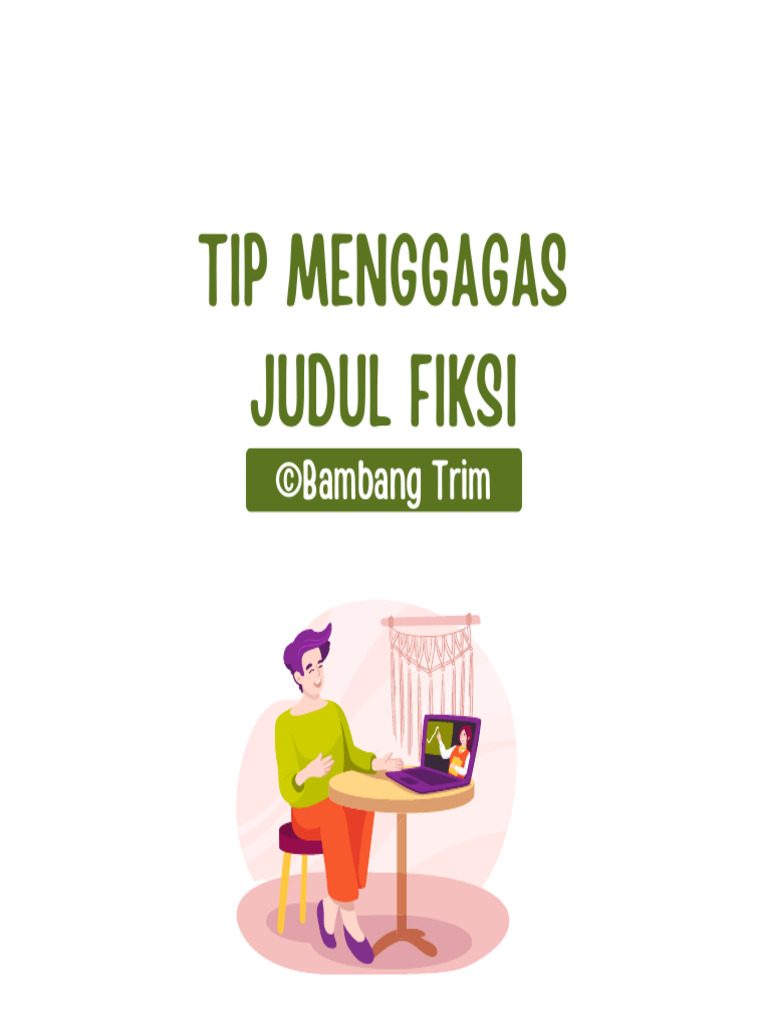 Tips Membuat Judul Fiksi (1) | PDF