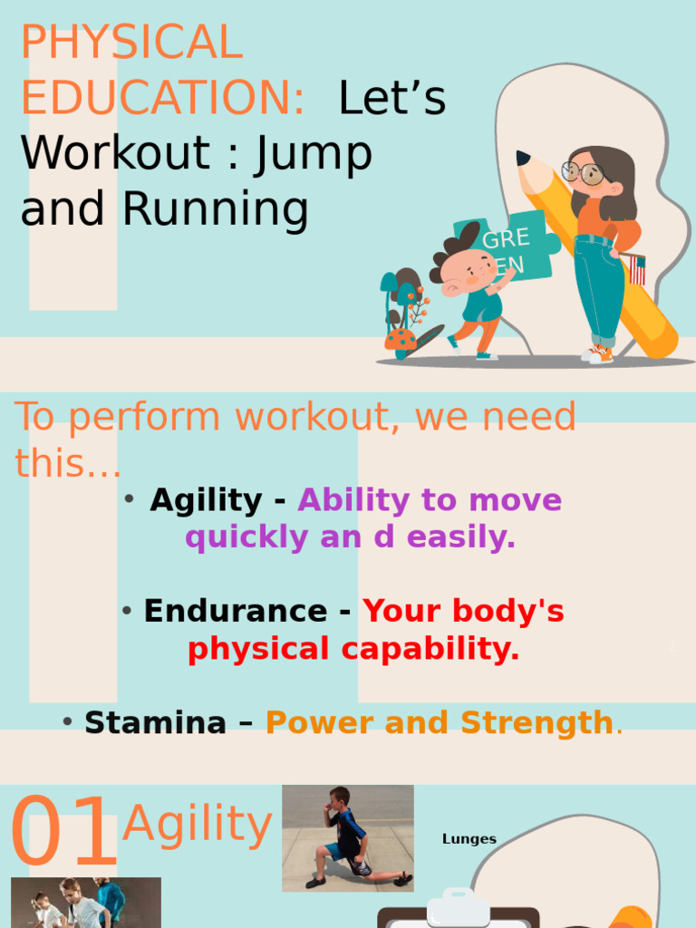 PE PPT - YR1,2 and 3 - Agility, Endurance and Stamina | PDF