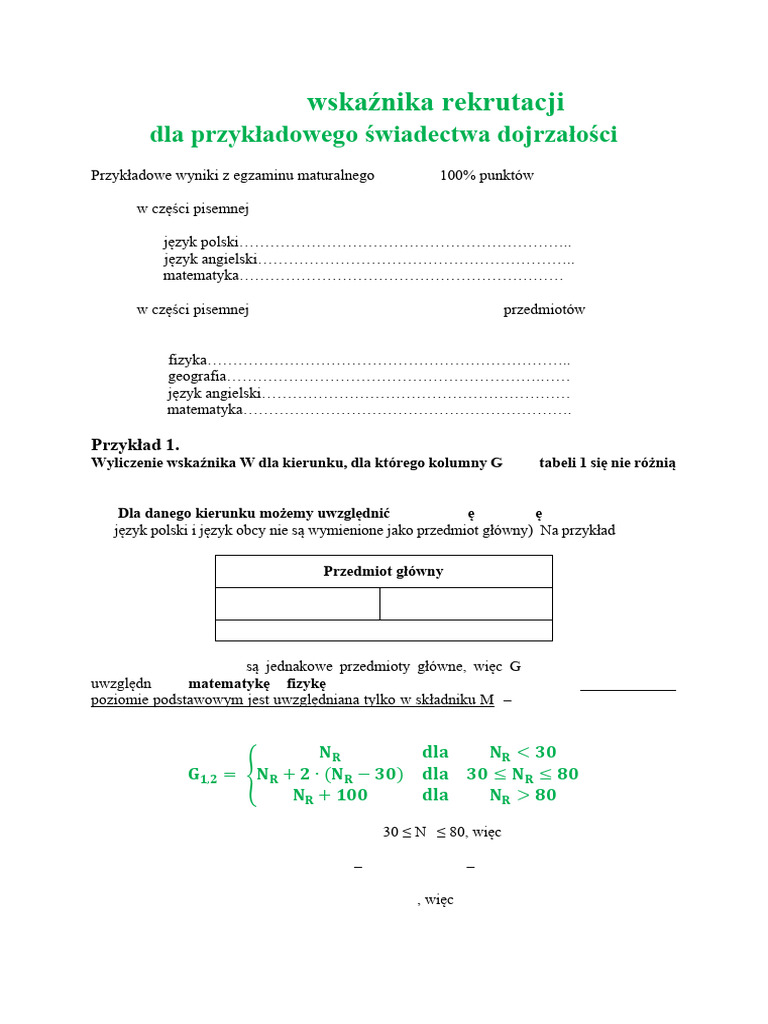Nowe Wskaznik-Przyklad1 | PDF