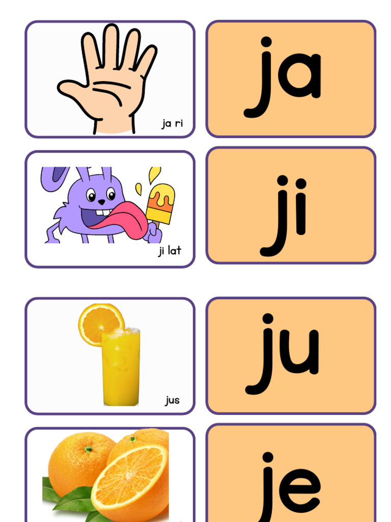 Ja Ji Ju Je Jo | PDF