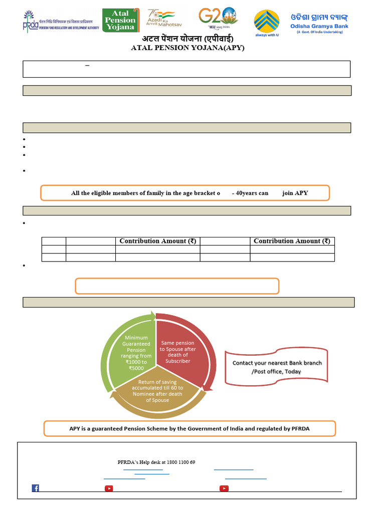 APY Flyer_English Final | PDF | Pension | Factor Income Distribution