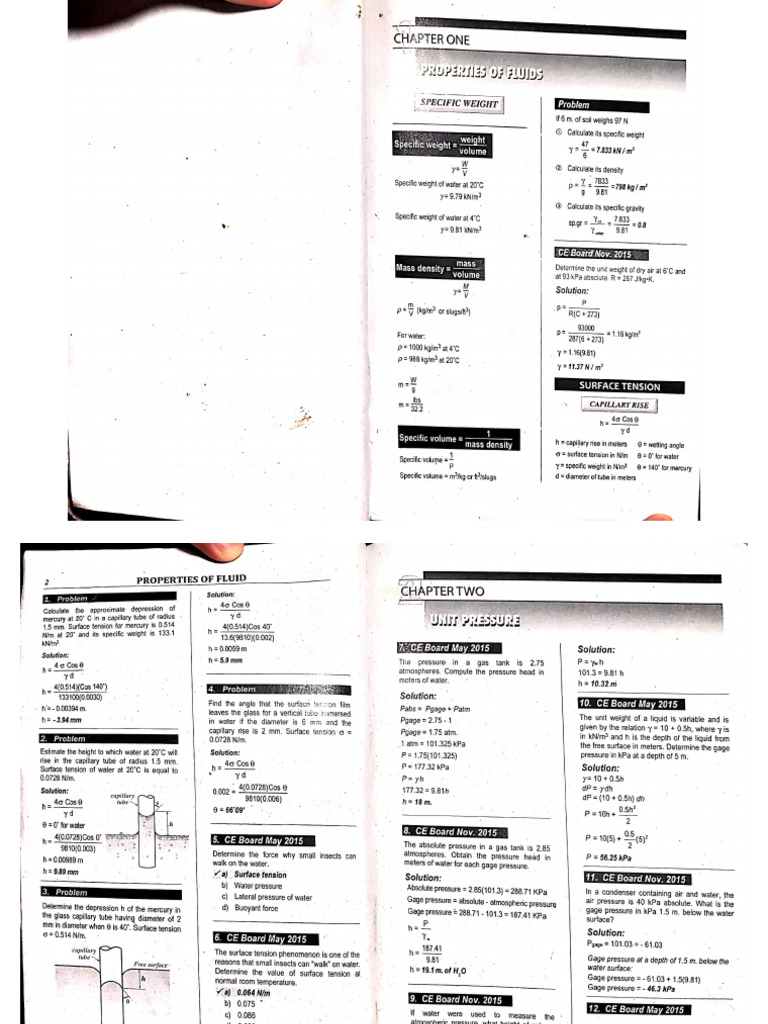 Fluids Mechanics & Hydraulics - Besavilla | PDF | Fluid Mechanics ...