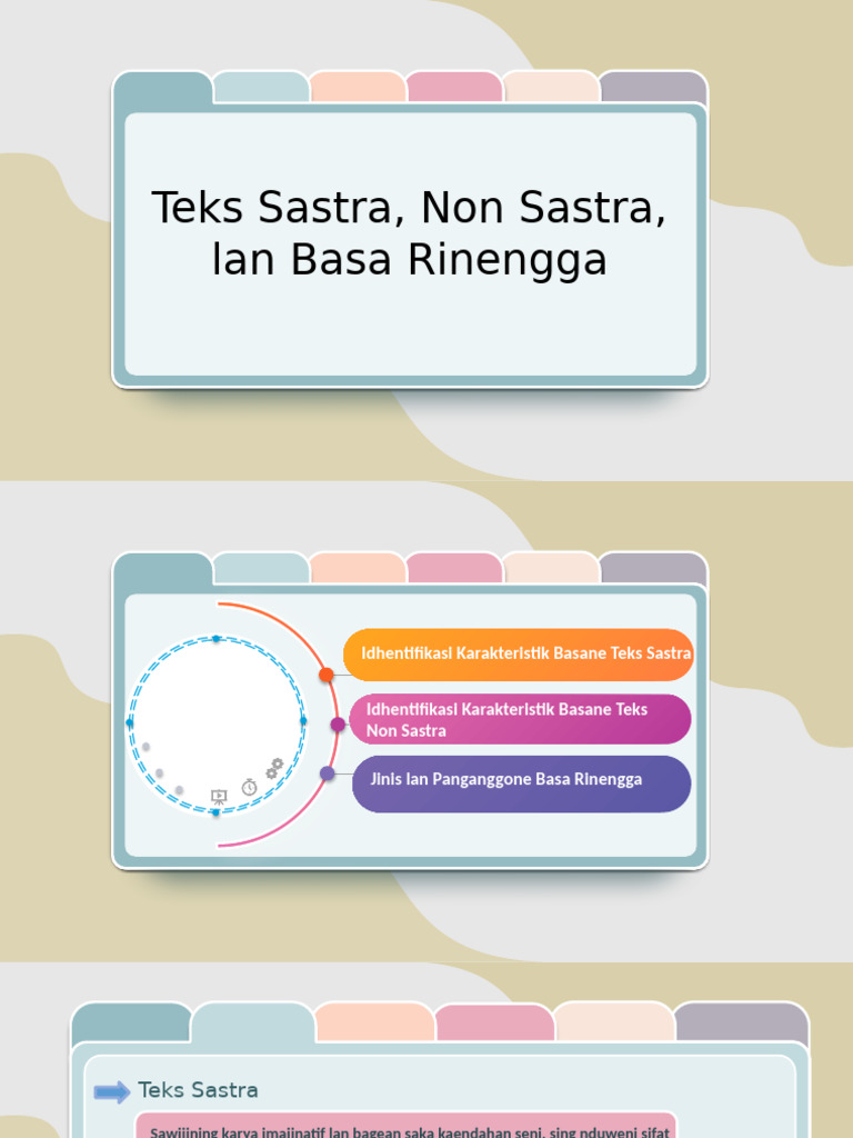 Teks Sastra Lan Non Sastra | PDF
