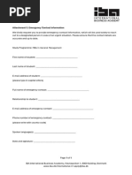Next of Kin Form | PDF