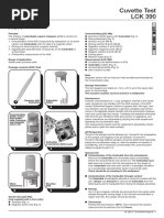 Hach LCK1414 COD Test Method (As Per ISO-6060) | PDF | Chemical ...