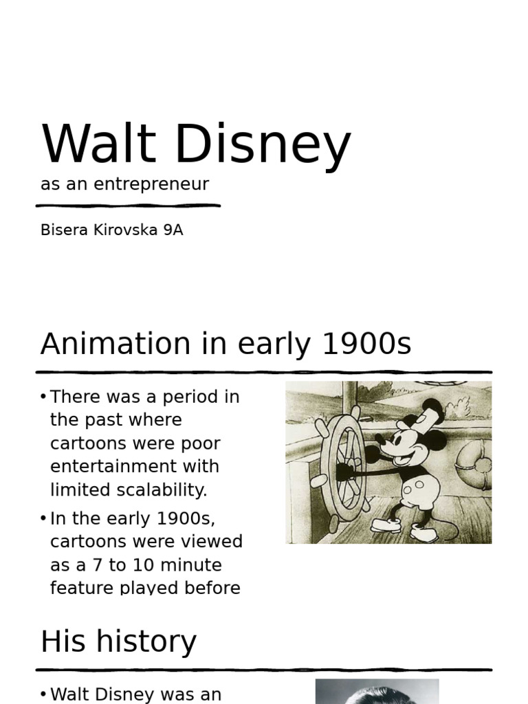 Walt Disney | PDF