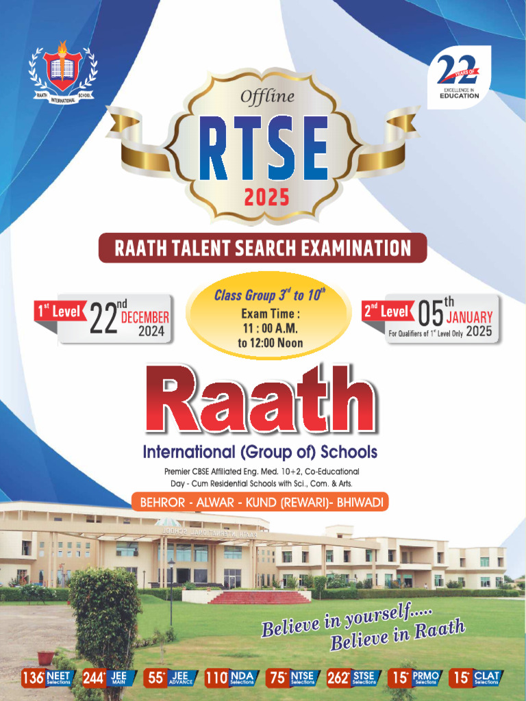 RTSE Booklet | PDF